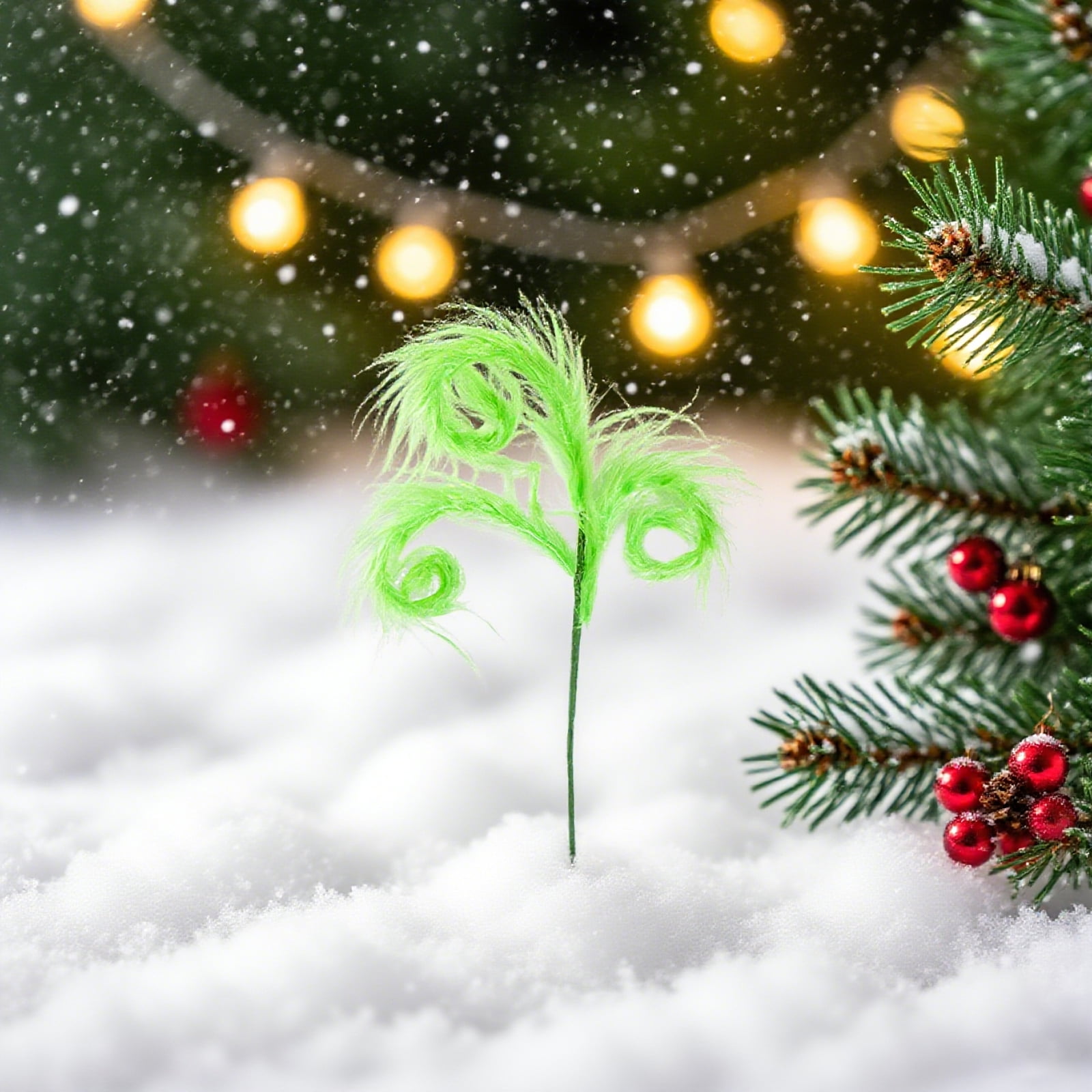 Grinchs Christmas Tree Decorations, 17 Inch Lime Green Christmas ...