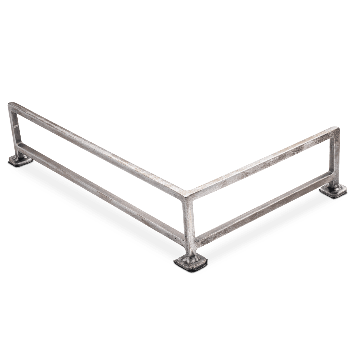 Grind Right Fingerboarding Grind Right L Fingerboard Rail Raw - Walmart.com