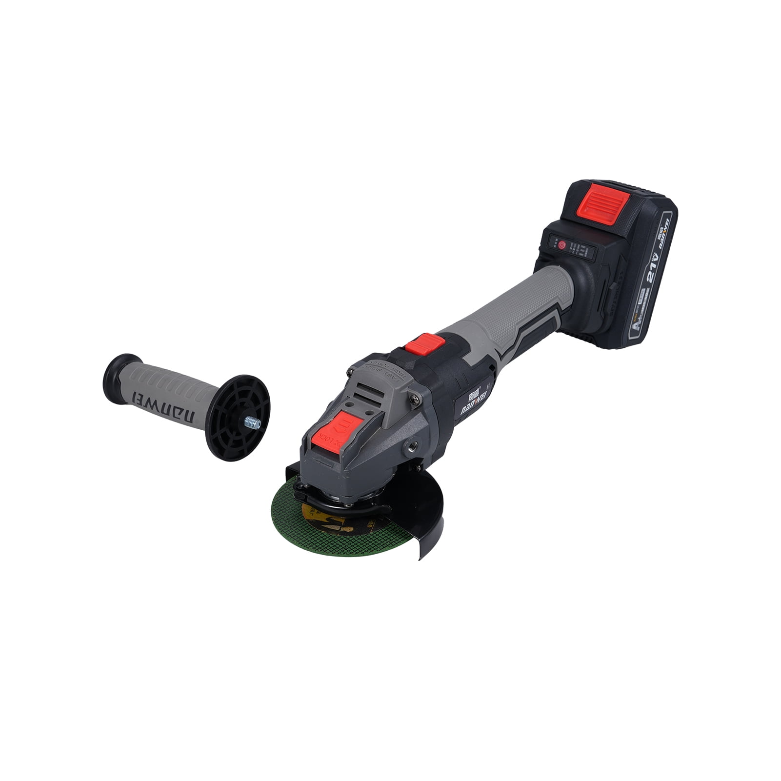 Grinder Cordless Angle Grinder 3 Speed Adjustment Electric Grinder ...