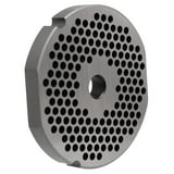 Grinder Plate with 2 Flat Edges for #32 Grinders, Butcher Boy, with 3/ ...