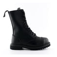 Grinders Herald CS Unisex 14 Eyelet Lace Up Steel Toe Leather Boot In ...