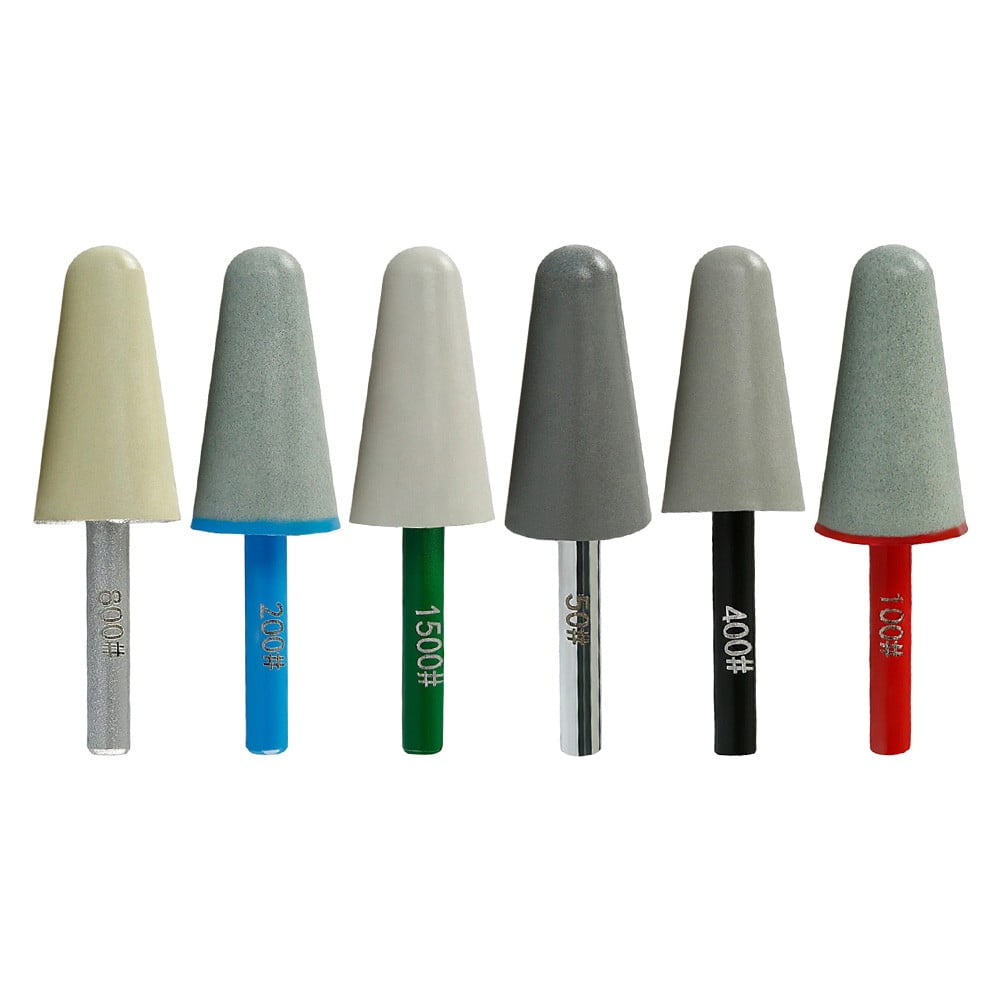 Grinding Head 50/100/200/400/800/1500Grit Conical Shape For Stone ...