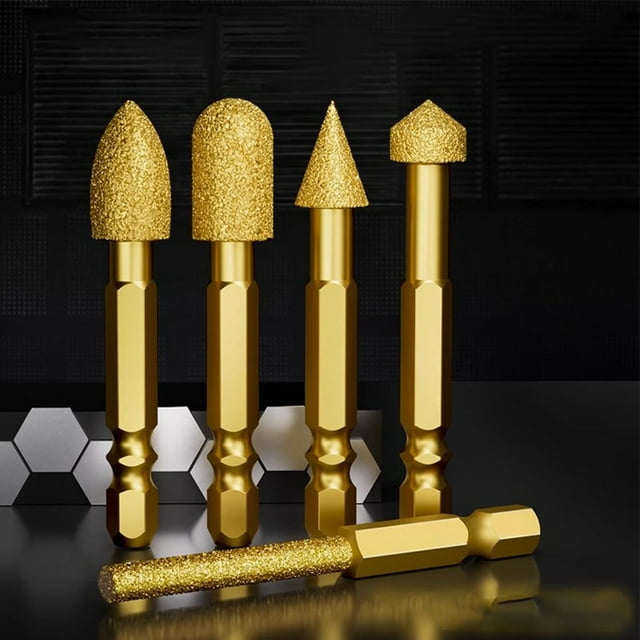 Grinding Head Hexagonal Handle Carbide Rotary File Cast Iron Stone Hand ...