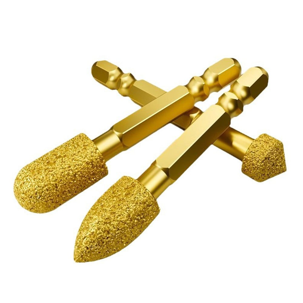 Grinding Head Hexagonal Handle Carbide Rotary File Cast Iron Stone Hand ...