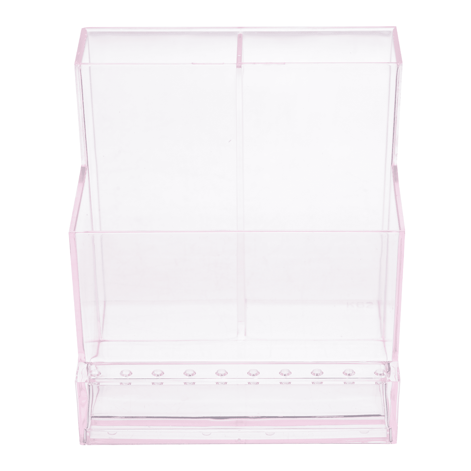 Grinding Head Storage Box Pencil Case Acrylic Makeup Holder Nails Drill ...