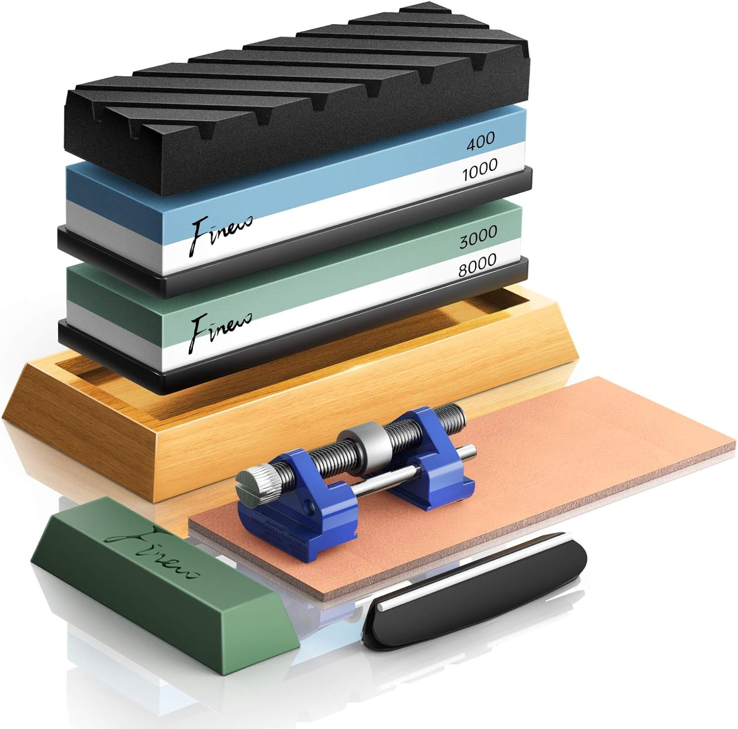 Grinding stone 400/1000 3000/8000, grinding stone, sharpener tool, with ...