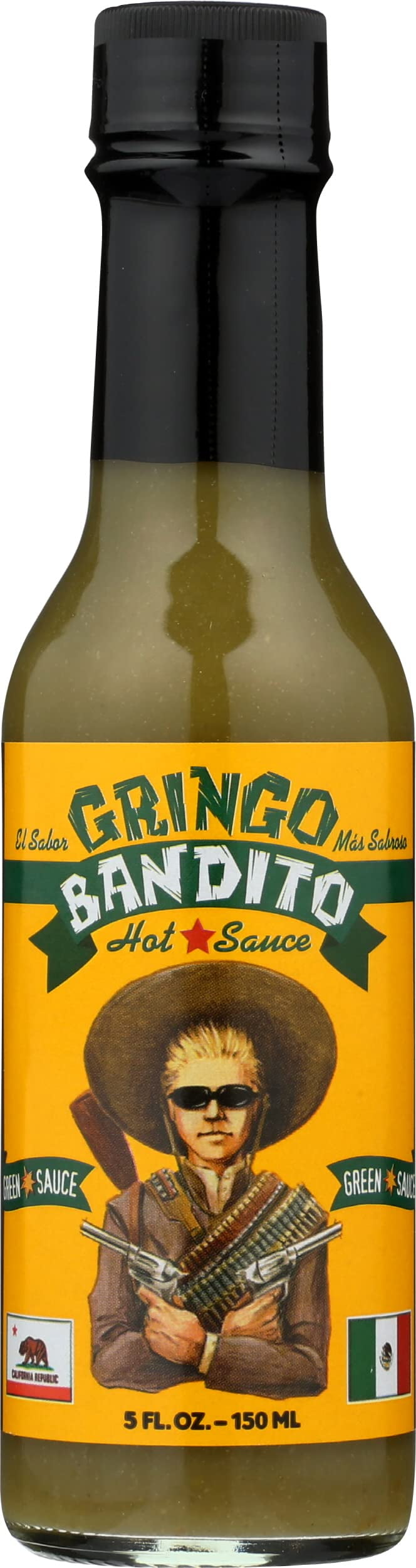 Gringo Bandito Hot Sauce Green - Walmart.com