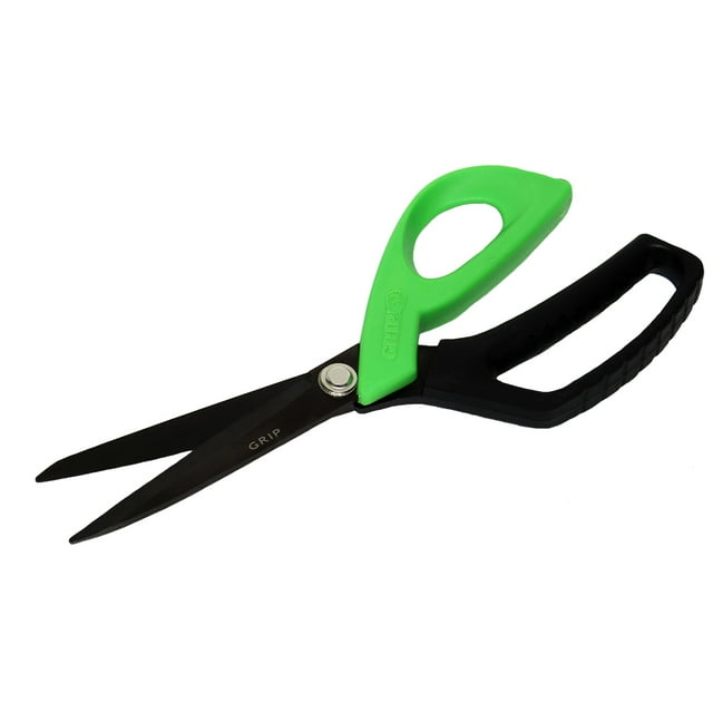 GRIP Extra Heavy Duty Titanium Coated Scissors, 10", Multicolor ...