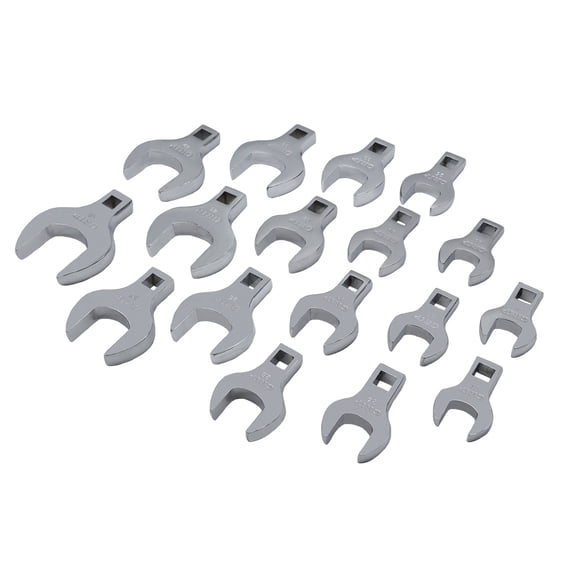 Grip 17 pc Jumbo Crowfoot Wrench Set MM - Walmart.com