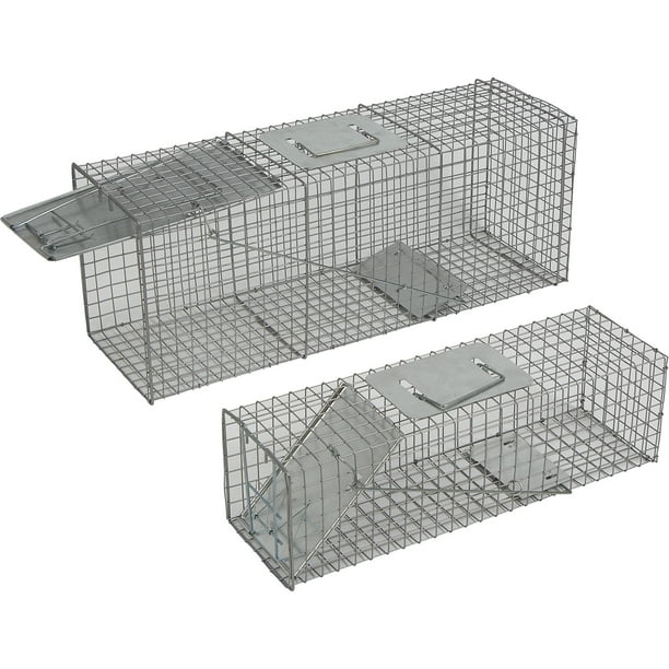 Grip 2-Trap Value Pack of Catch and Release Live Animal Traps, 1 Large ...