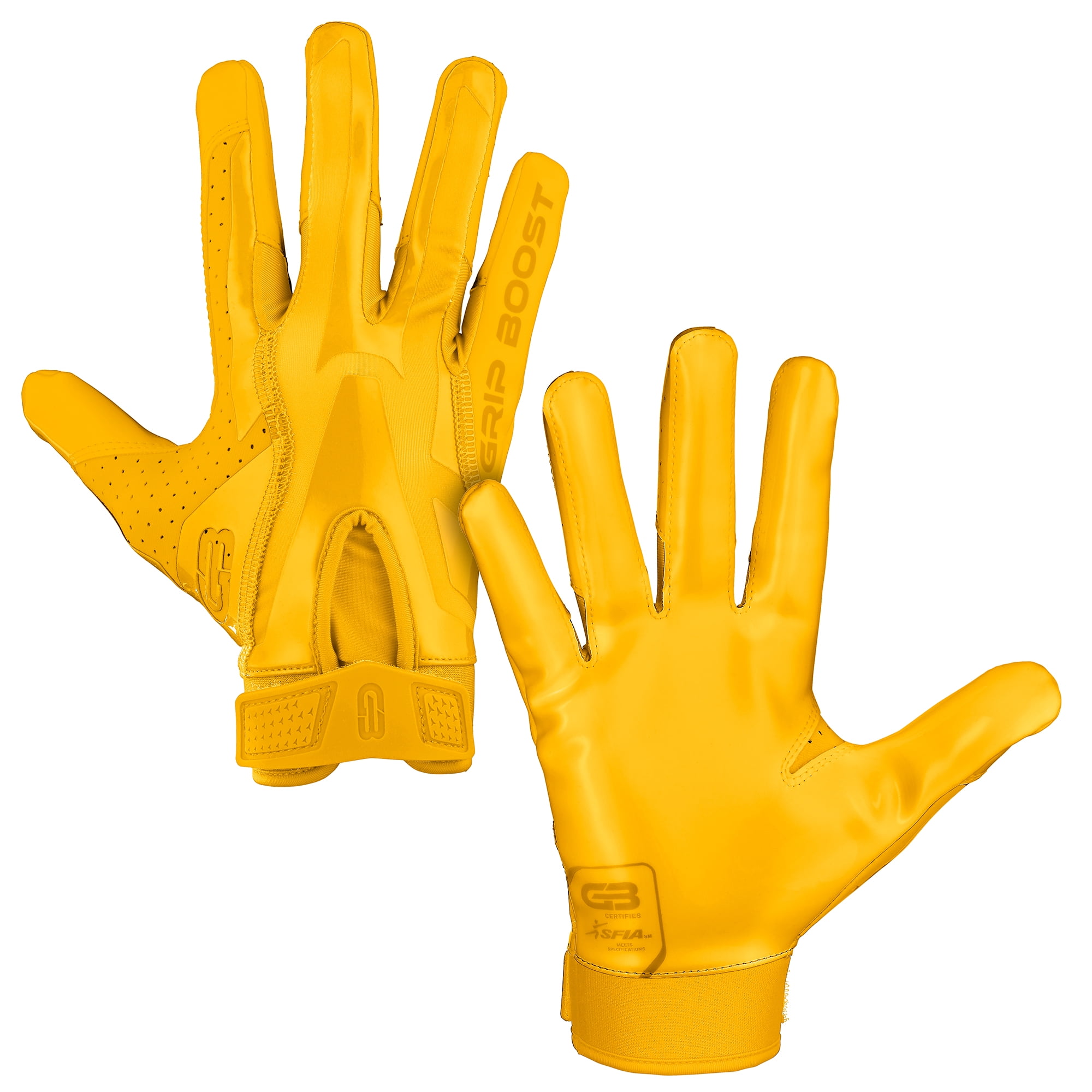 Grip Boost Stealth Solid Youth Football Gloves Pro Elite - Youth Sizes ...