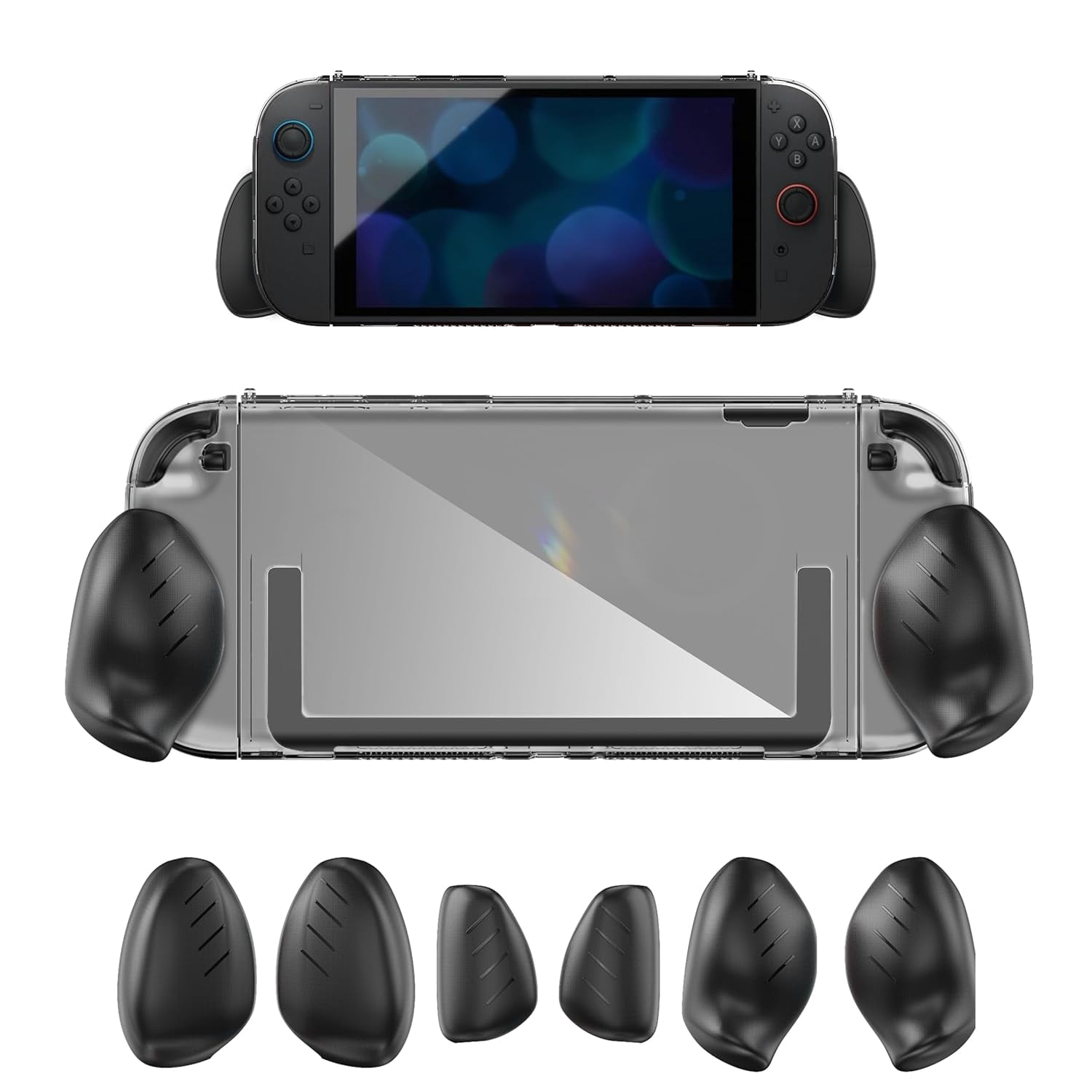 Grip Case for Switch 2 2025, Ergonomic Switch 2 Protective Hard Case ...