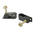 SatelliteSale Grip Clip Dual Cable Clips, Black, 100 Count, Durable ...