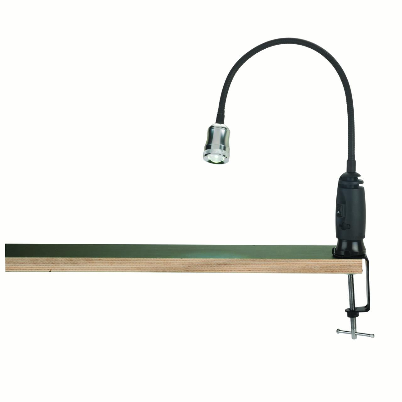Grip Dual Power LED Shop Light - Gooseneck and Magnetic Base, 250 ...