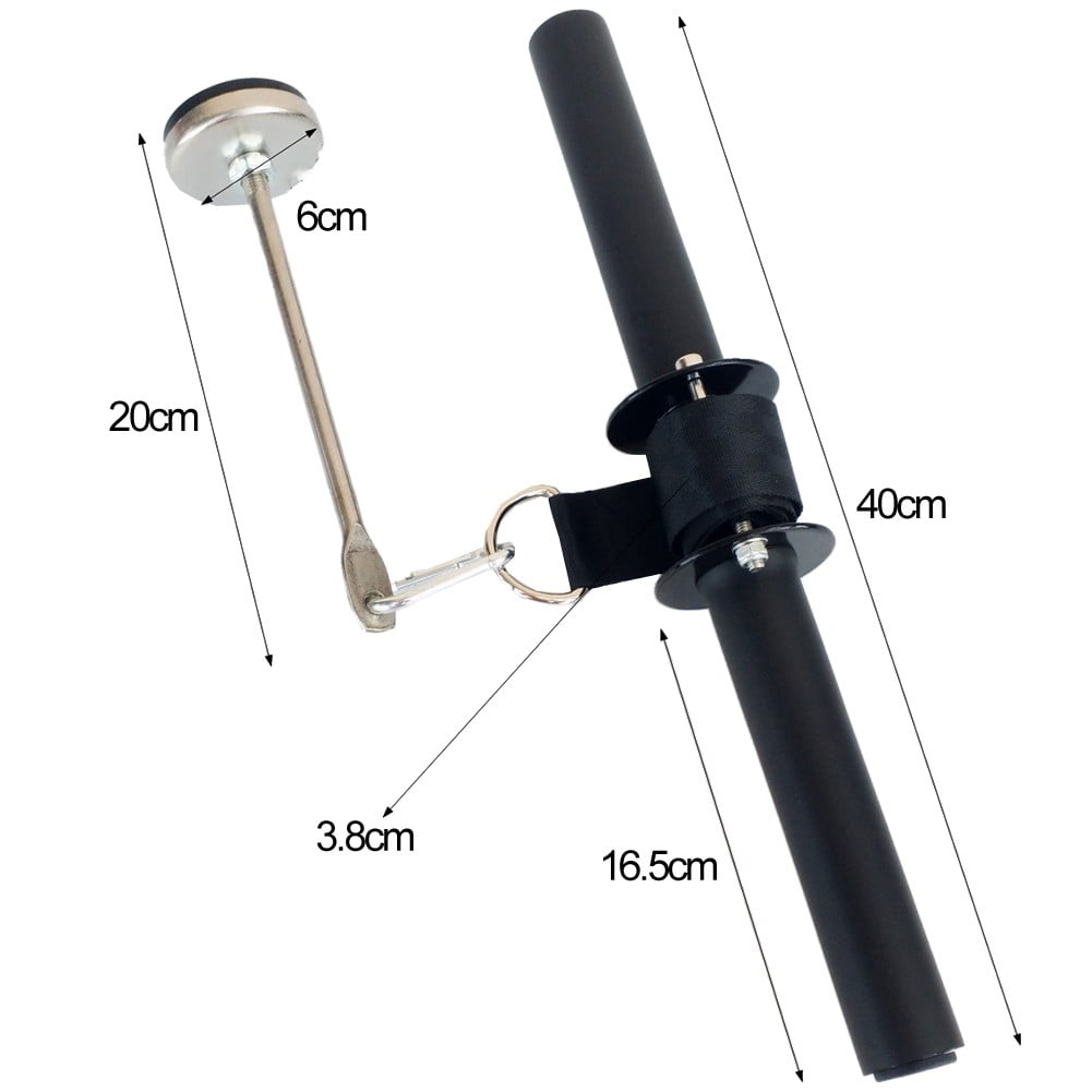 Grip Forearm Curler Blaster Wrists Anti-Slip Soft Foam Roller Exerciser ...