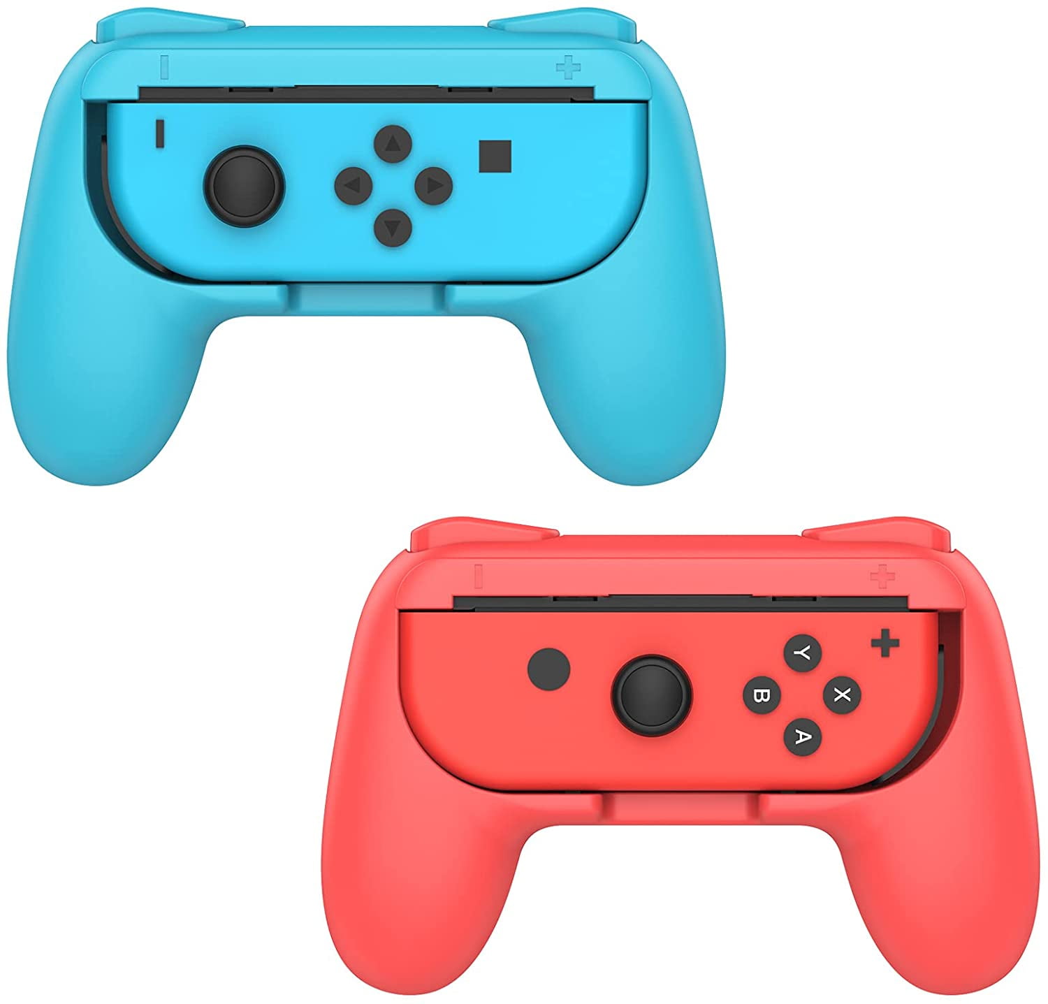 Grip for Nintendo Switch OLED Model Joycon & Switch Joy-Con, [2-Pack ...