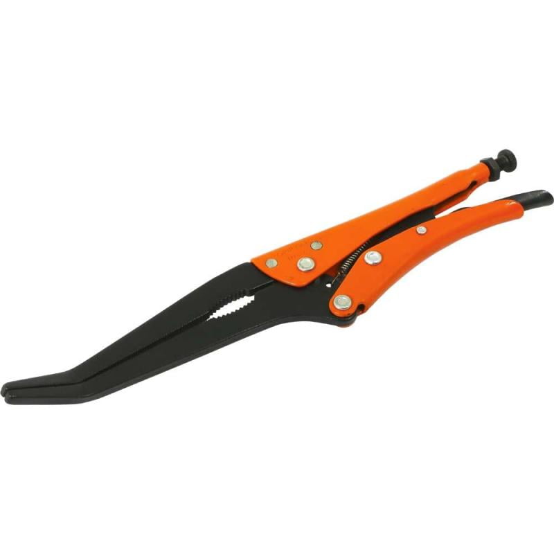 Grip-On 127B12 12 Inch Locking Pliers-Bent Long Nose - Walmart.com