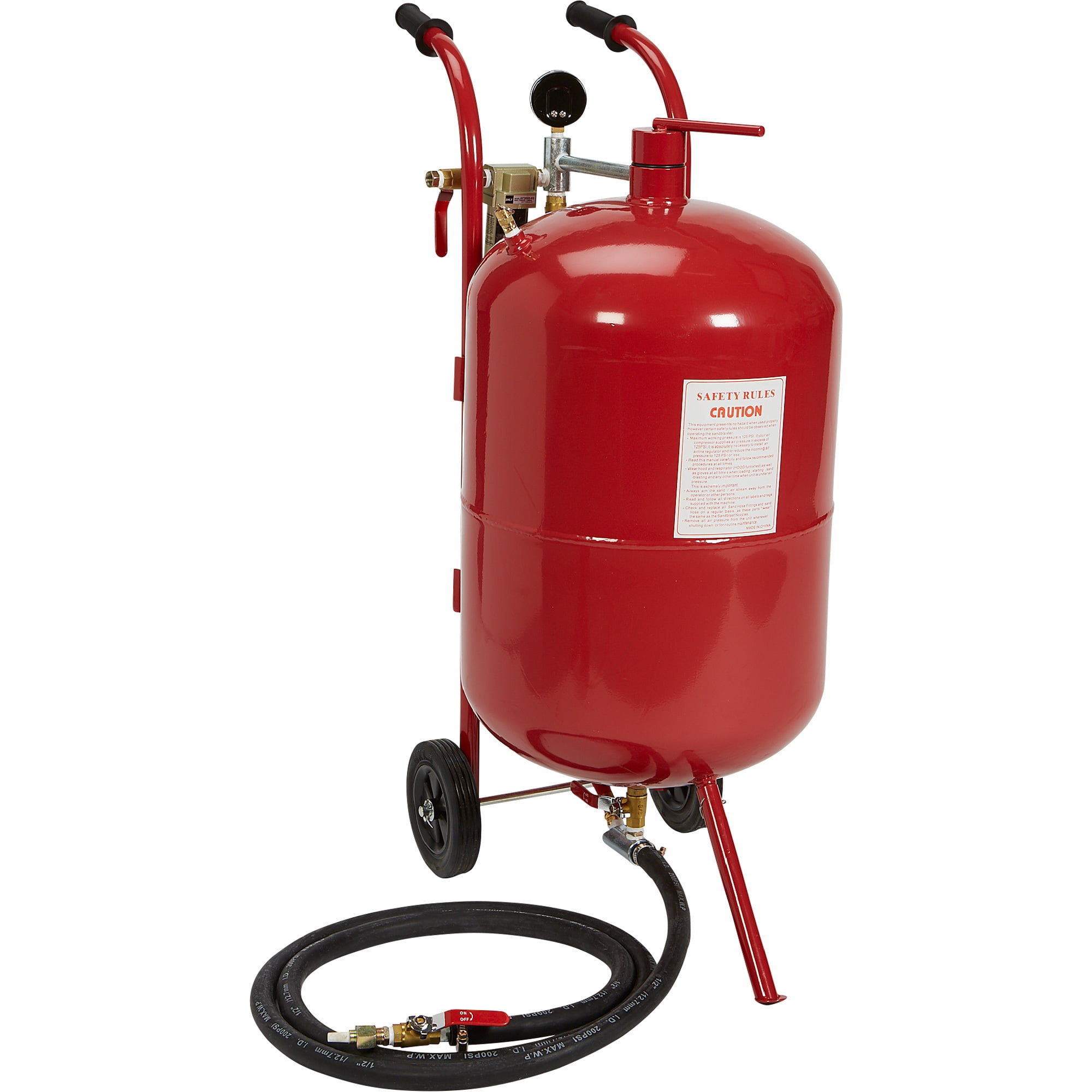 Grip On Abrasive Pressure Blaster, 110-Lb. Capacity, Model# 98035 ...