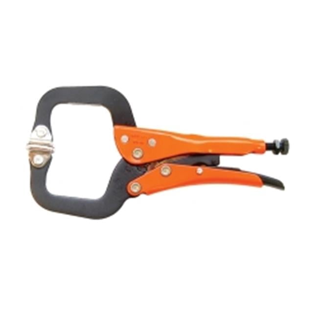 Grip-On Epoxy Coated C-Clamp with Swivel Tips, 6 in. - Walmart.com