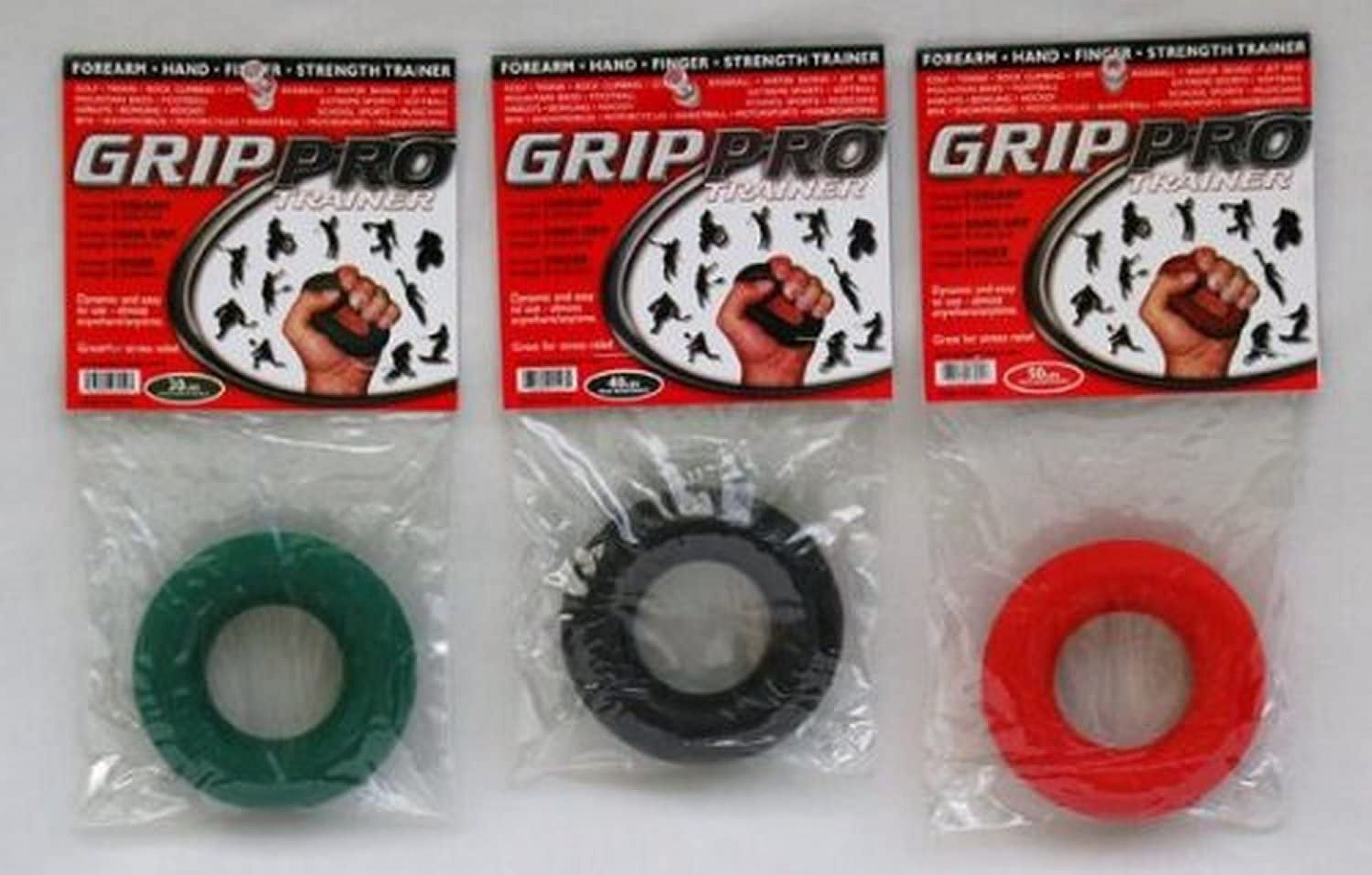 Grip Pro Trainer Hand Grip Forearm Strength Gripper 30, 40 & 50 lbs ...