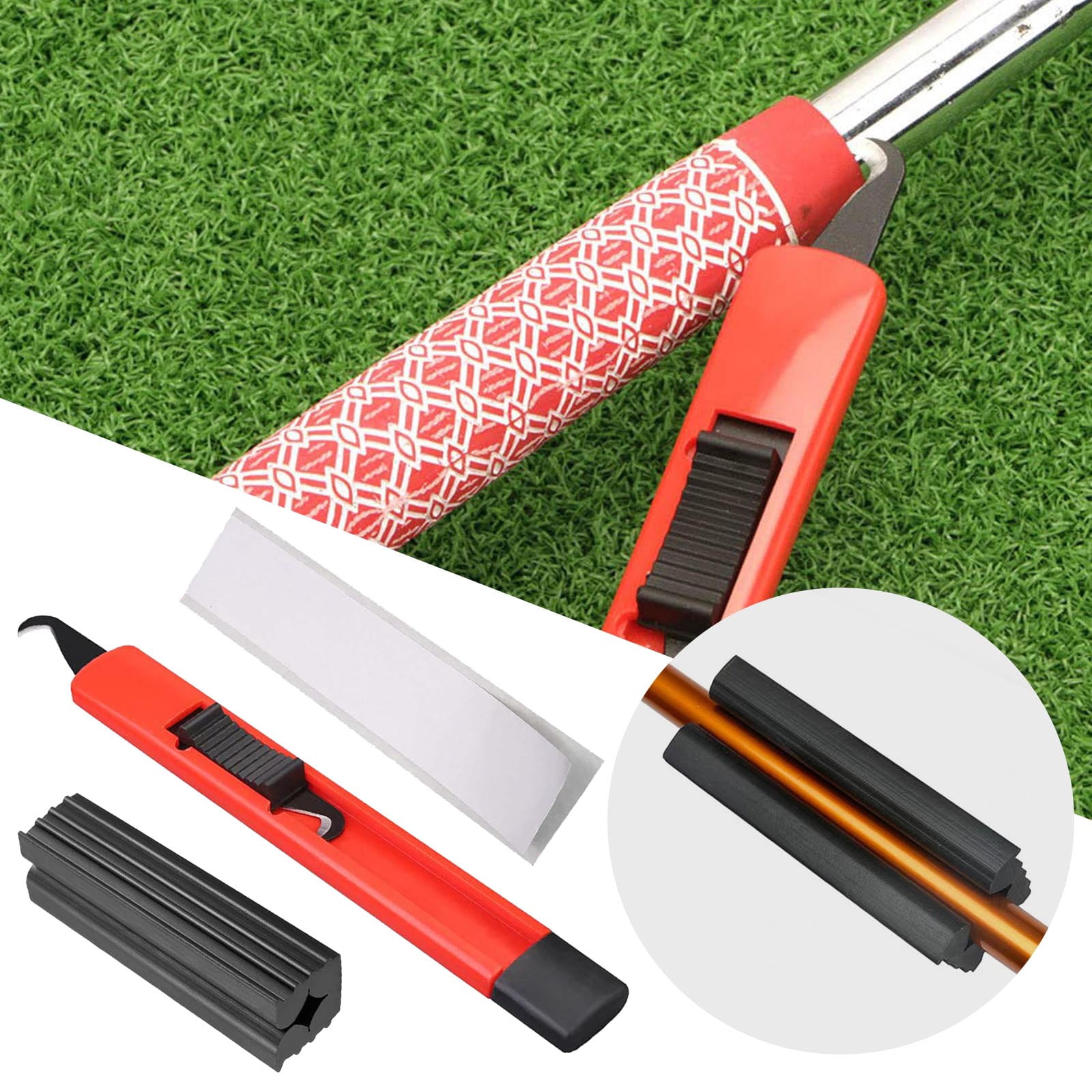 Grip Repair Kits for Regripping Golf Clubs -Inlcudes Hook Knife,2" x 10 ...
