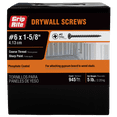 Griprite Drywall Screw #6 x 1-5/8 in Philips Bugle Head Coarse Thread ...