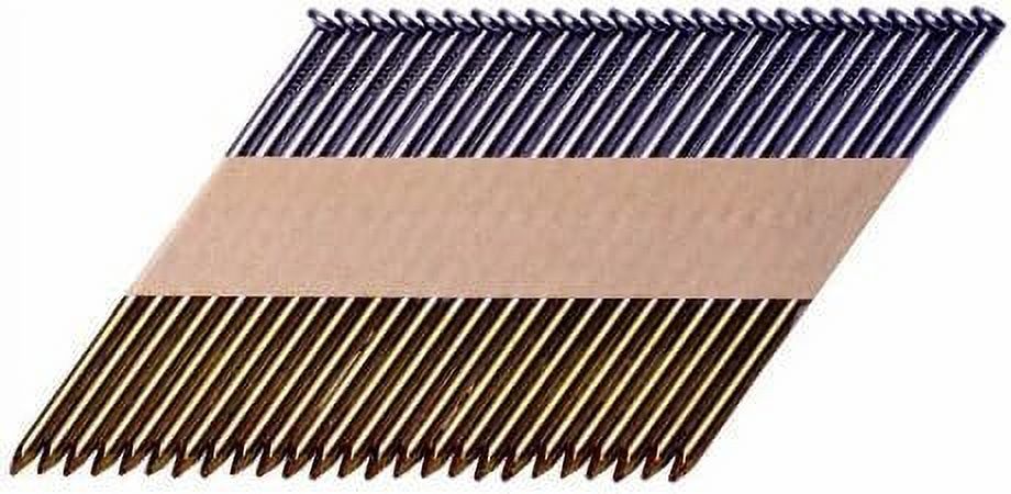 Grip Rite GRSP12DZ Paper Tape Collated Vinyl Framing Nail 2000 Count, 3 ...