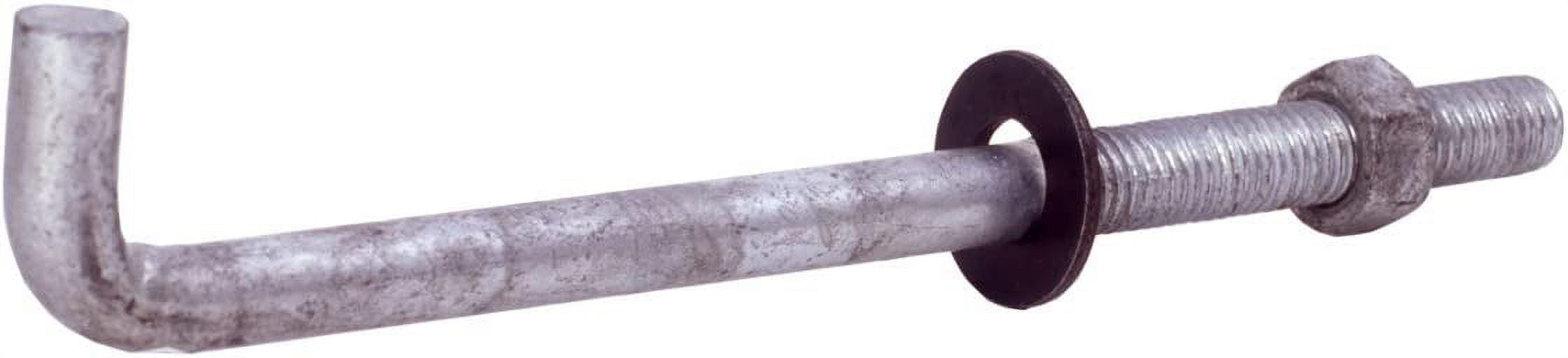 Grip Rite Prime Guard 128GAB50 Hot Dipped Galvanized Anchor Bolt with ...