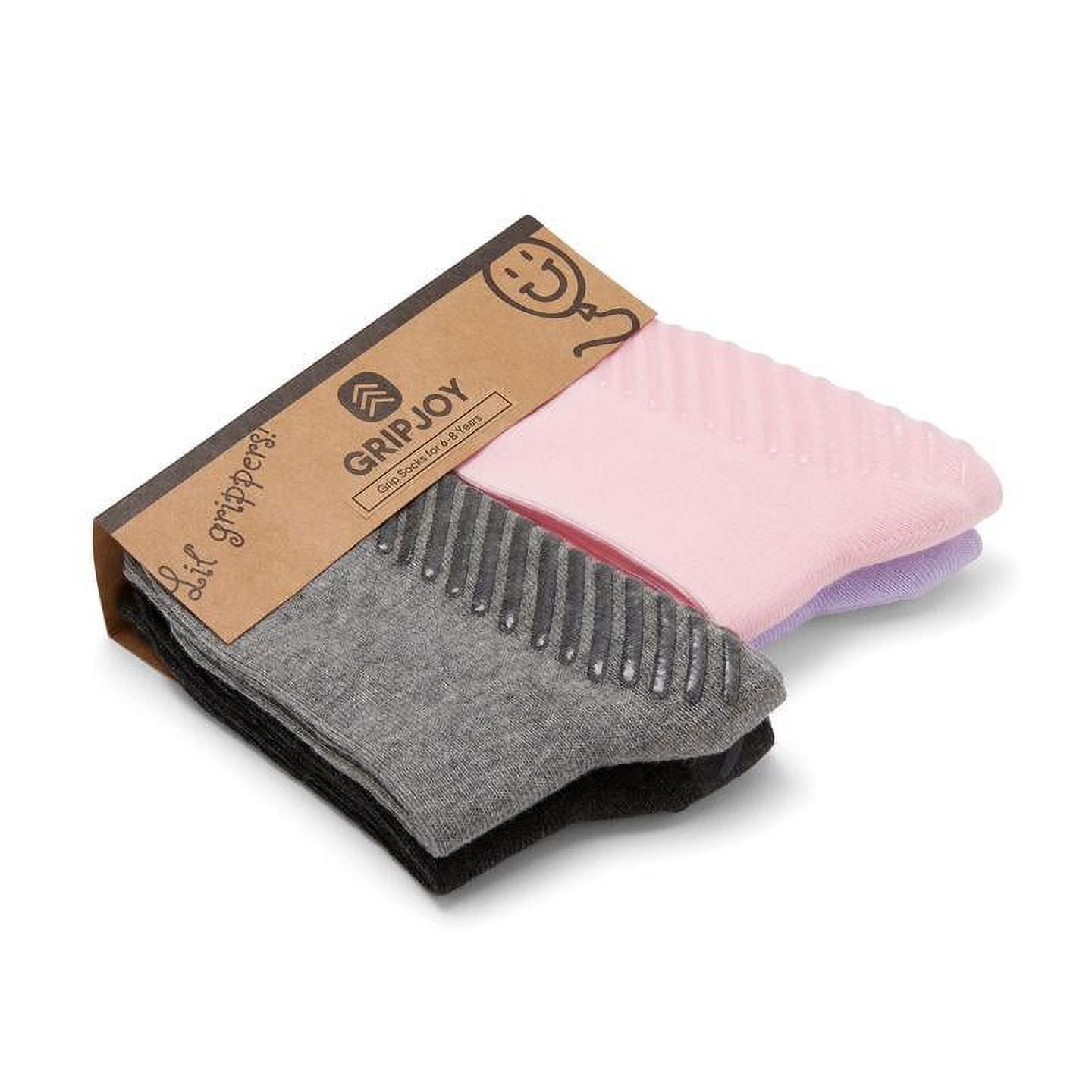 Grip Socks for Infants Toddlers Babies Kids Boys Girls 4pk - Walmart.com