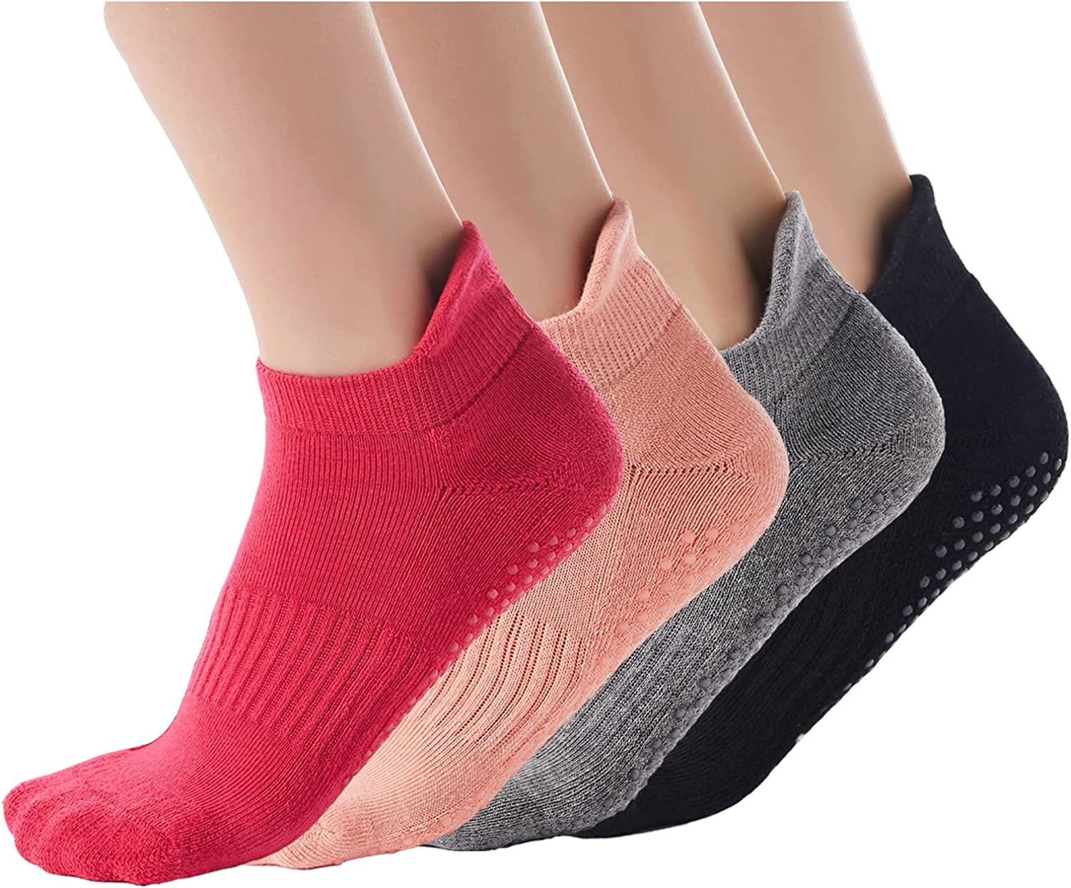 Doovid Anti-Skid Grip Socks for Women, Non-Slip, Suitable for Pilates ...