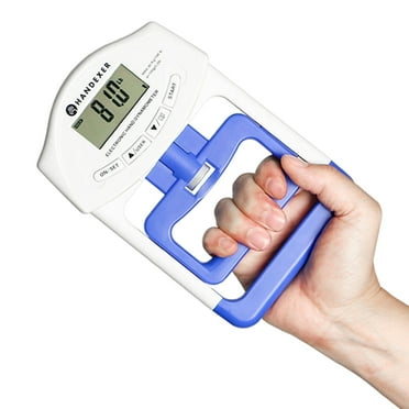 Grip Strength Tester 268Lbs/120Kg Digital Hand Dynamometer Grip ...