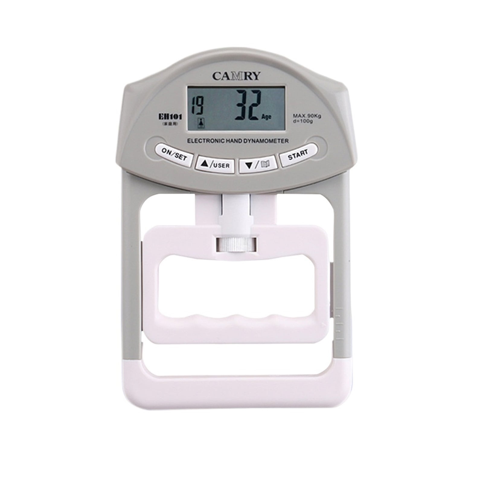 Grip Strength Tester 268Lbs/120Kg Digital Hand Dynamometer Grip ...