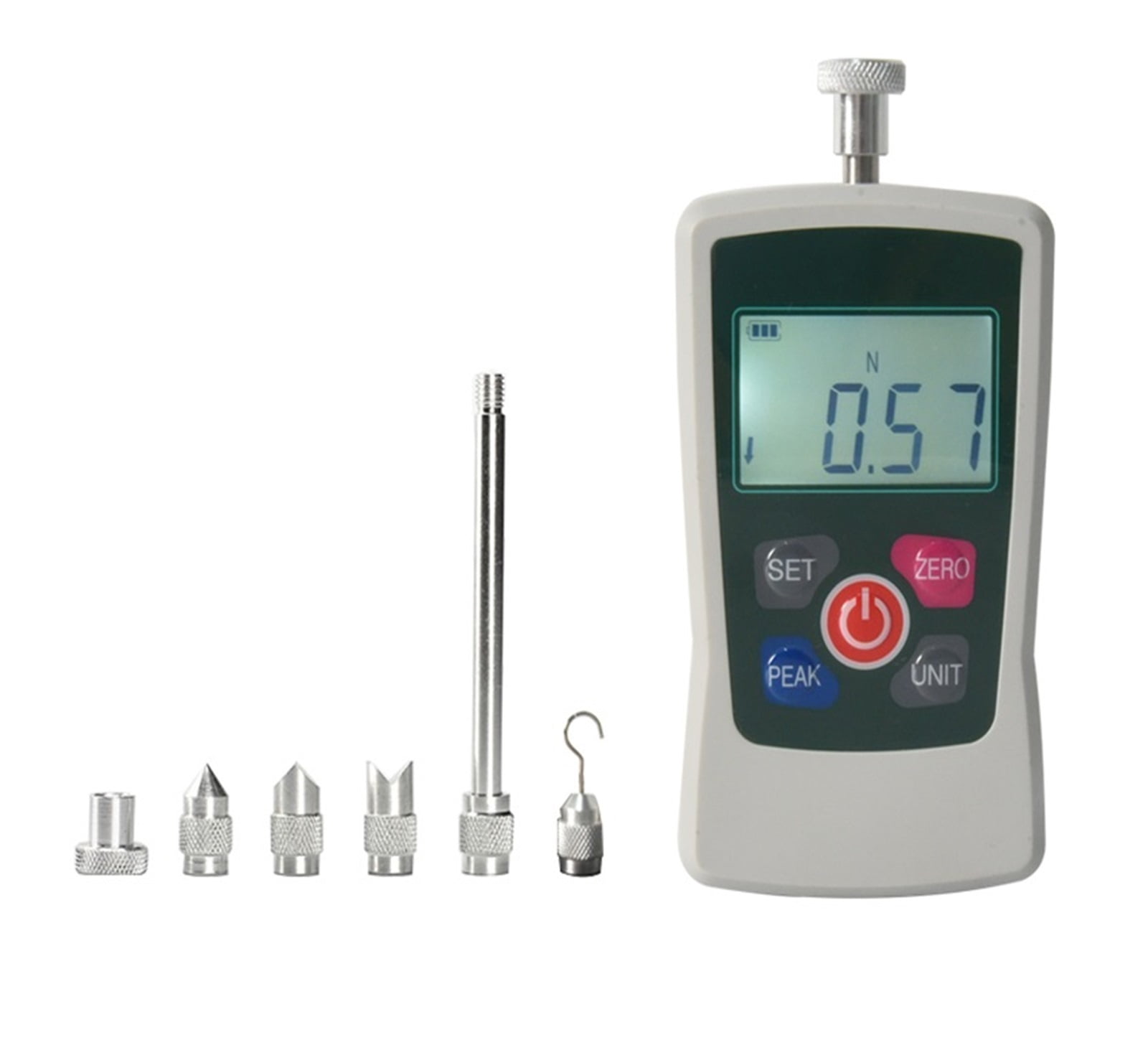 Grip Strength Tester 300N Digital Force Gauge Four Units Oz,Lb,N,Kg ...