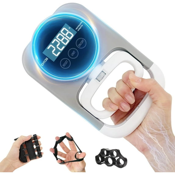 Grip Strength Tester Hand Gripper - Grip Strength Trainer Hand ...