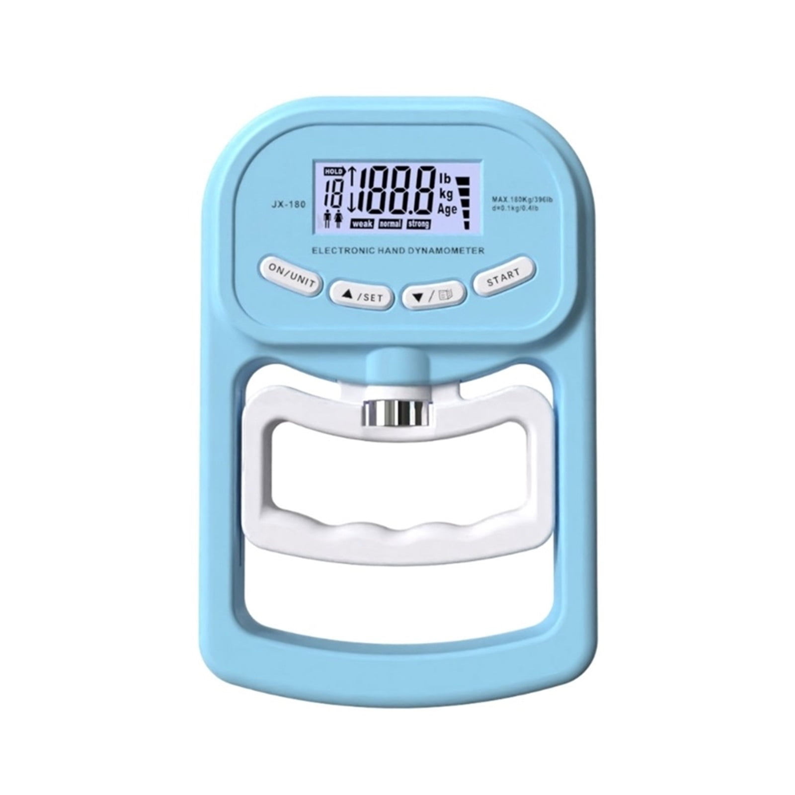 Grip Strength Tester Trainer Dynamometer Handgrip Measurer Meter ...