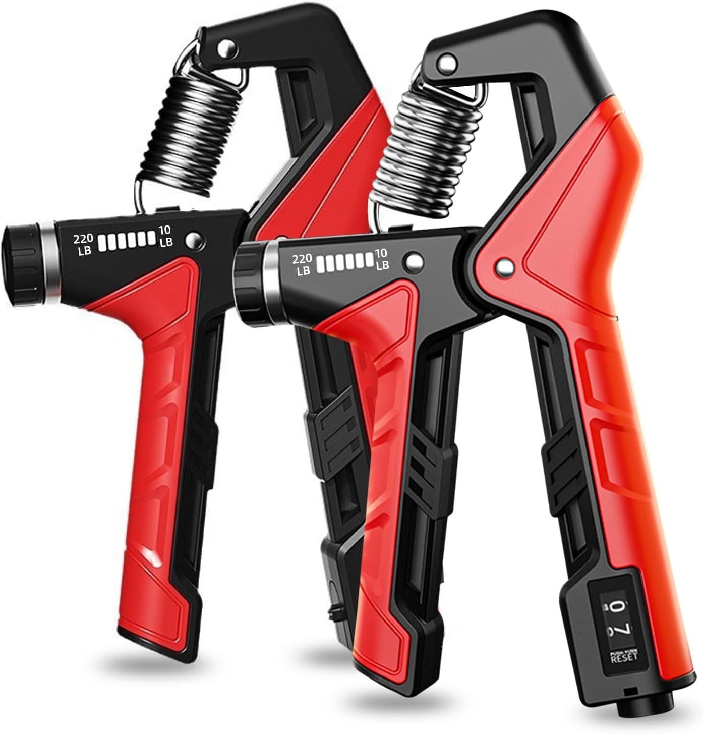 Grip Strength Trainer, 2 Pack Hand Grip Strengthener, Forearm ...