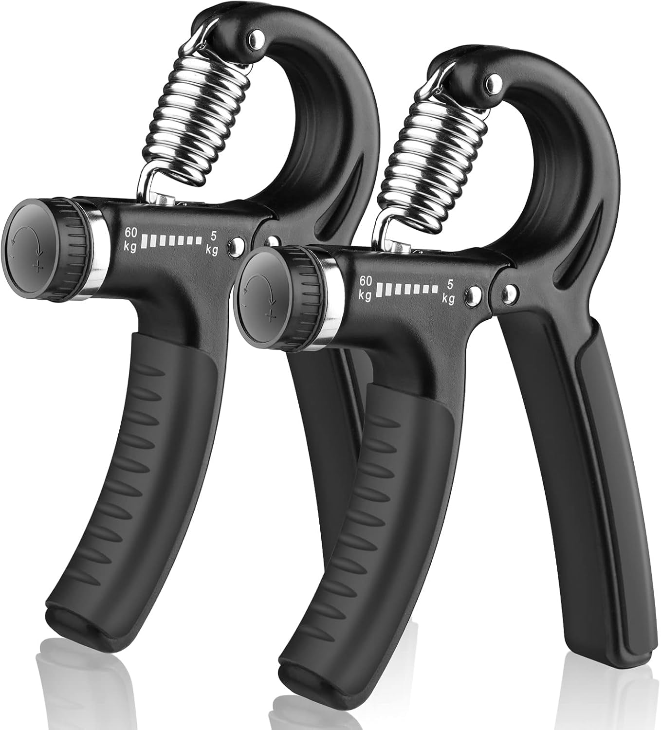 Grip Strength Trainer, Hand Grip Exerciser Strengthener with Adjustable ...