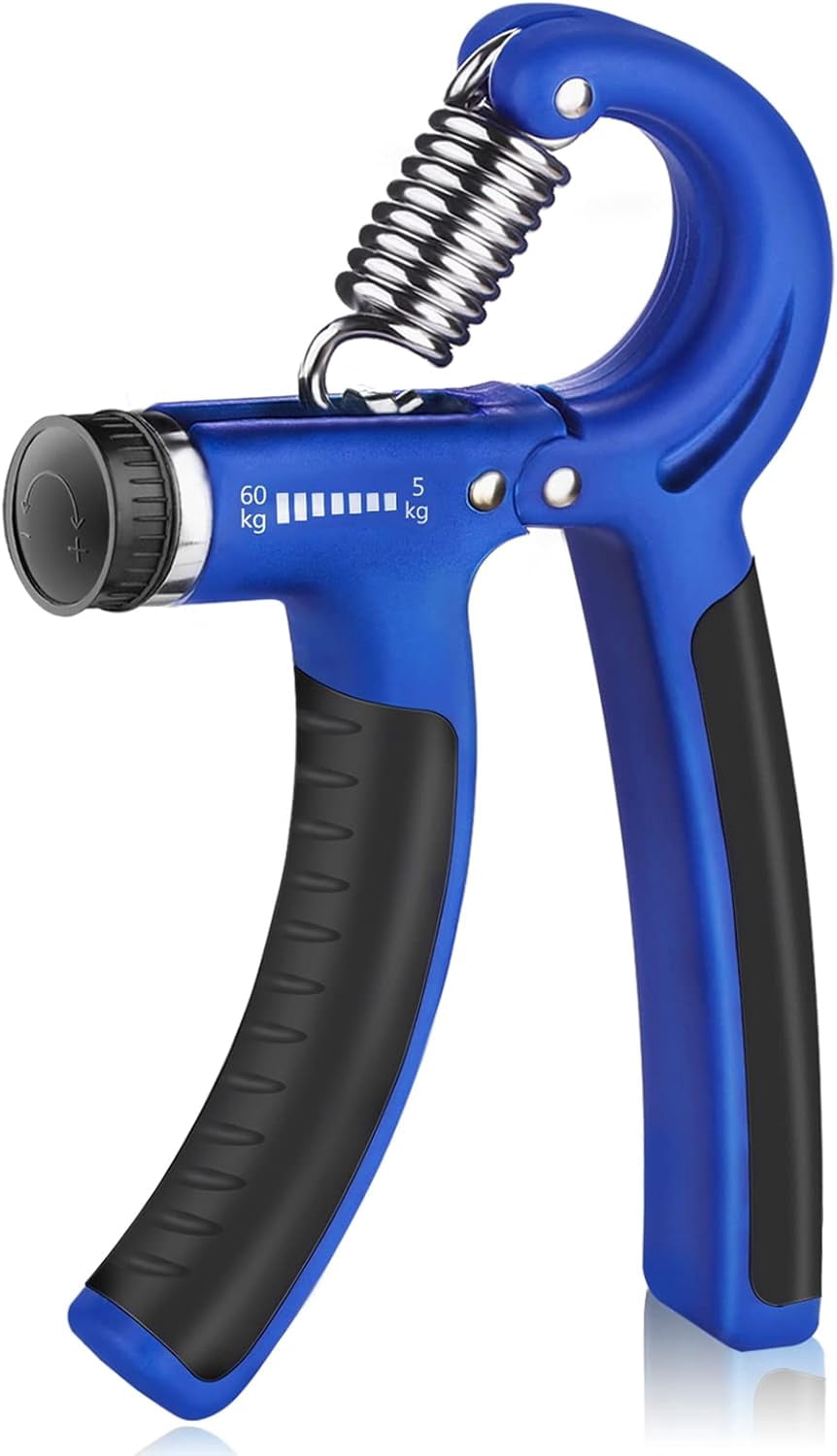 Grip Strength Trainer, Hand Grip Exerciser Strengthener with Adjustable ...