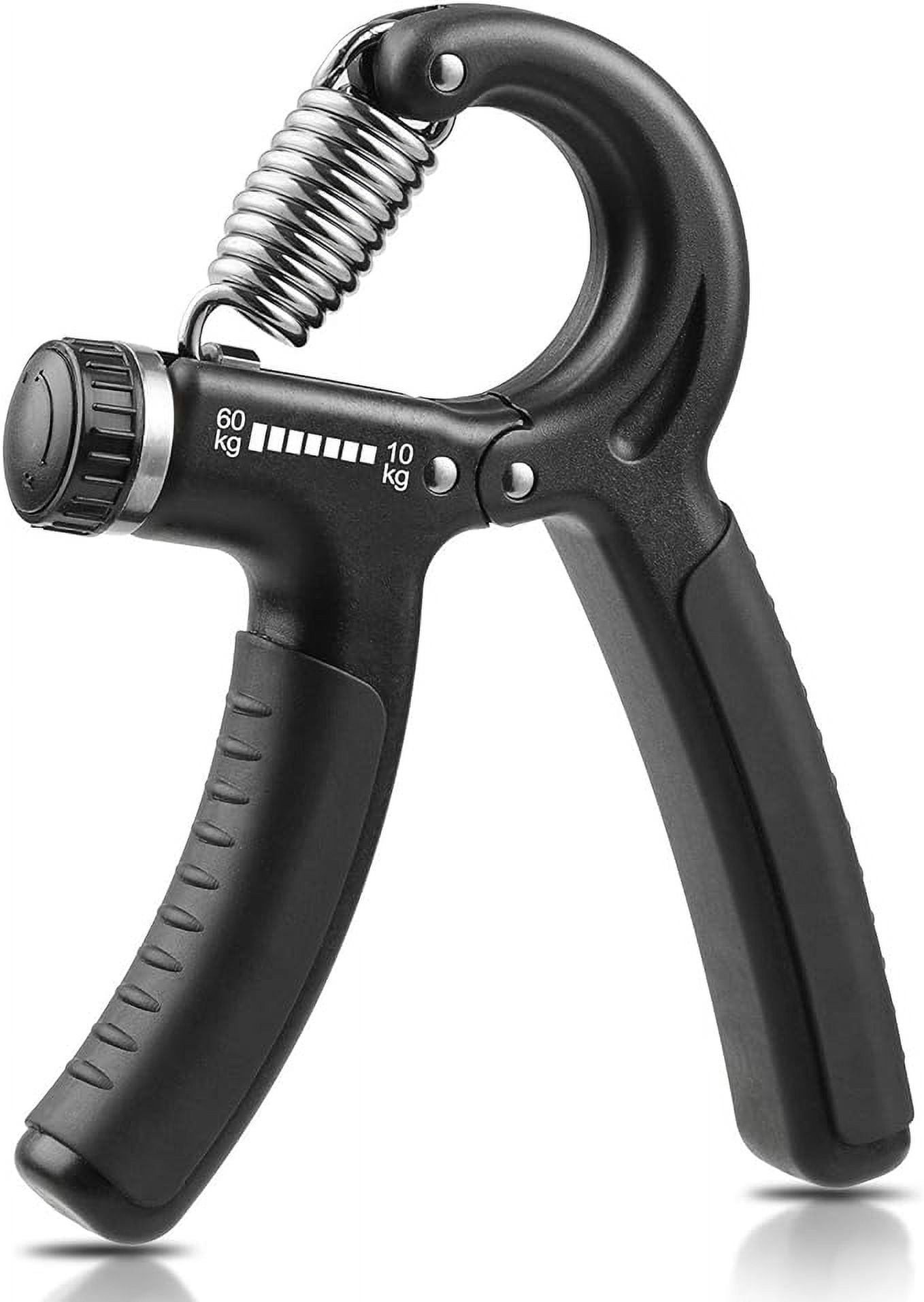 Grip Strength Trainer, Hand Grip Strengthener, Adjustable Resistance 22 ...