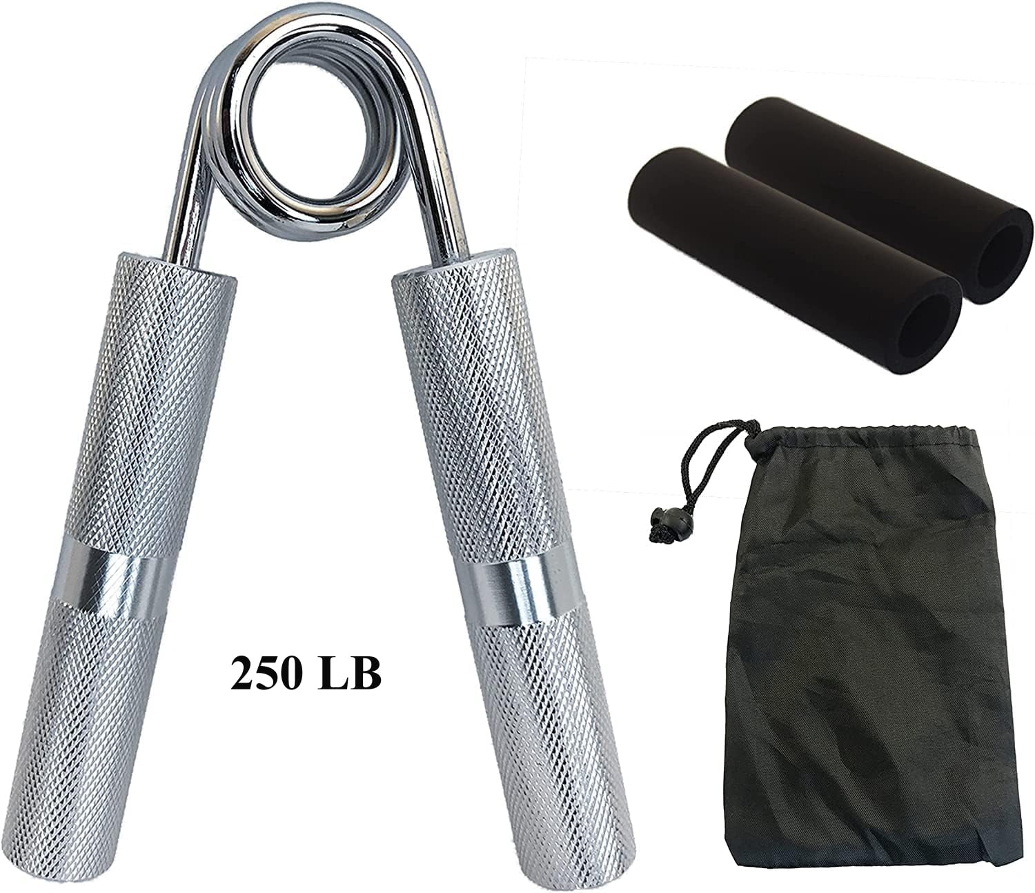 Metal Hand Grip Strength Trainer Duty 250 LB Grip Exerciser - Walmart.com
