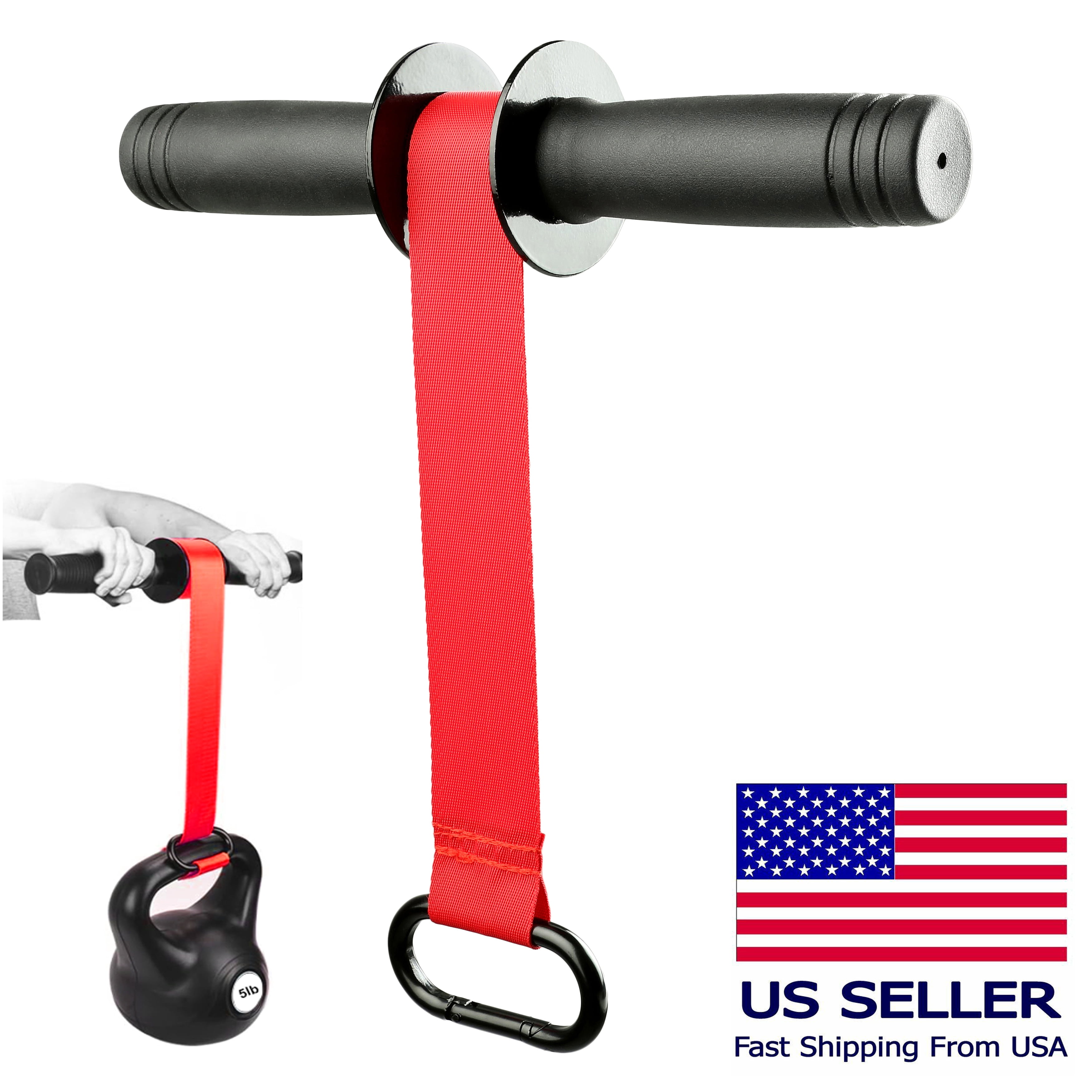 Grip Strengthener Wrist Curl Arm Exerciser Roller Ripper Forearm Gym ...