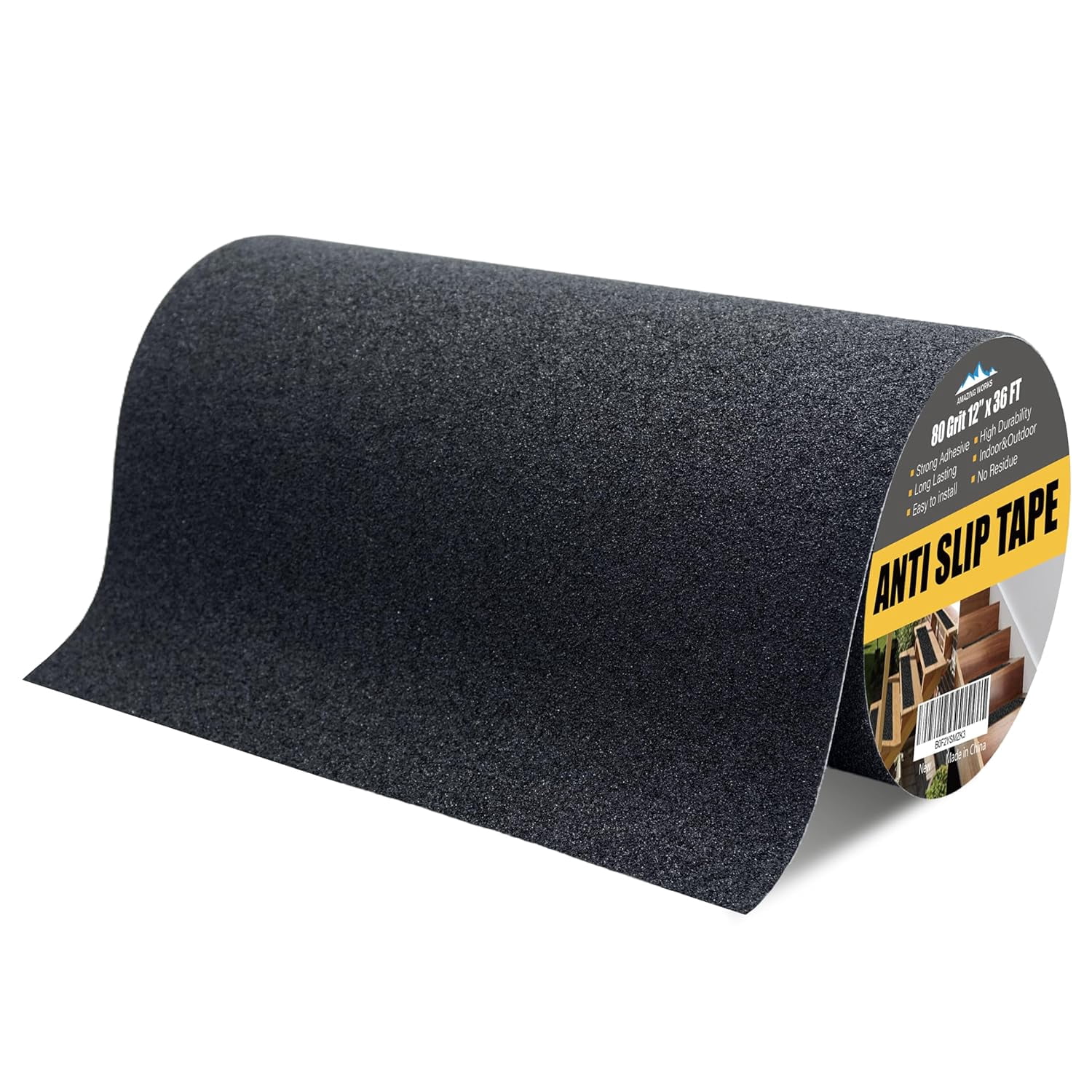 Grip Tape - Heavy Duty Anti Slip Tape, Grip Tape Grit Non Slip for ...