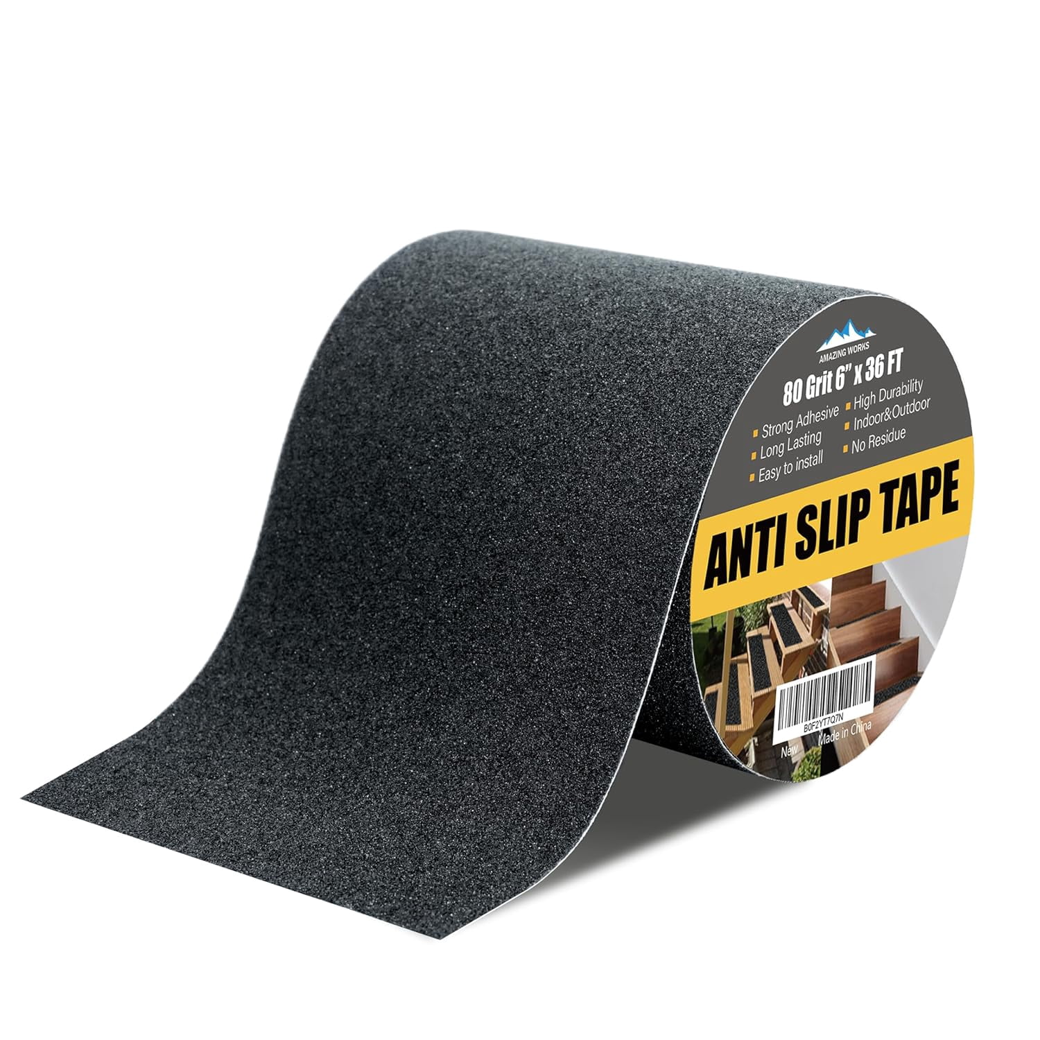 Grip Tape - Heavy Duty Anti Slip Tape, Grip Tape Grit Non Slip for ...