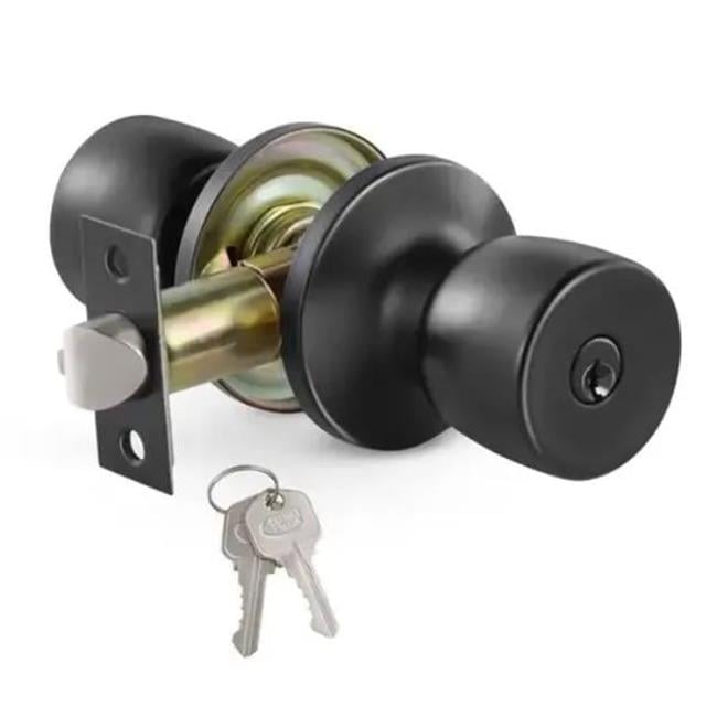 Grip Tight Tools EL05BL Entry Lock Tulip Handle, Matte Black - Walmart.com