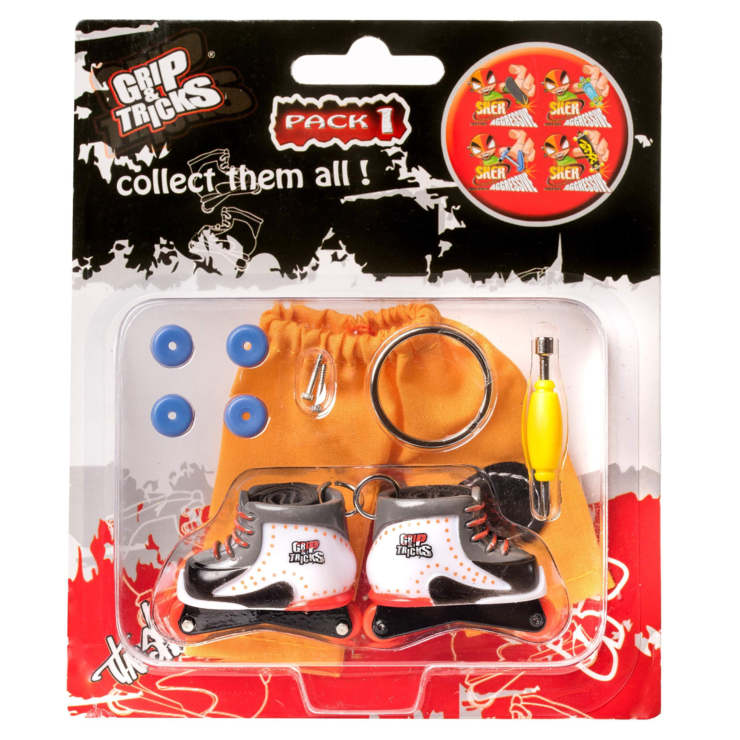 Grip & Tricks - Aggressive Finger Roller - Mini Inline Skates Freestyle ...