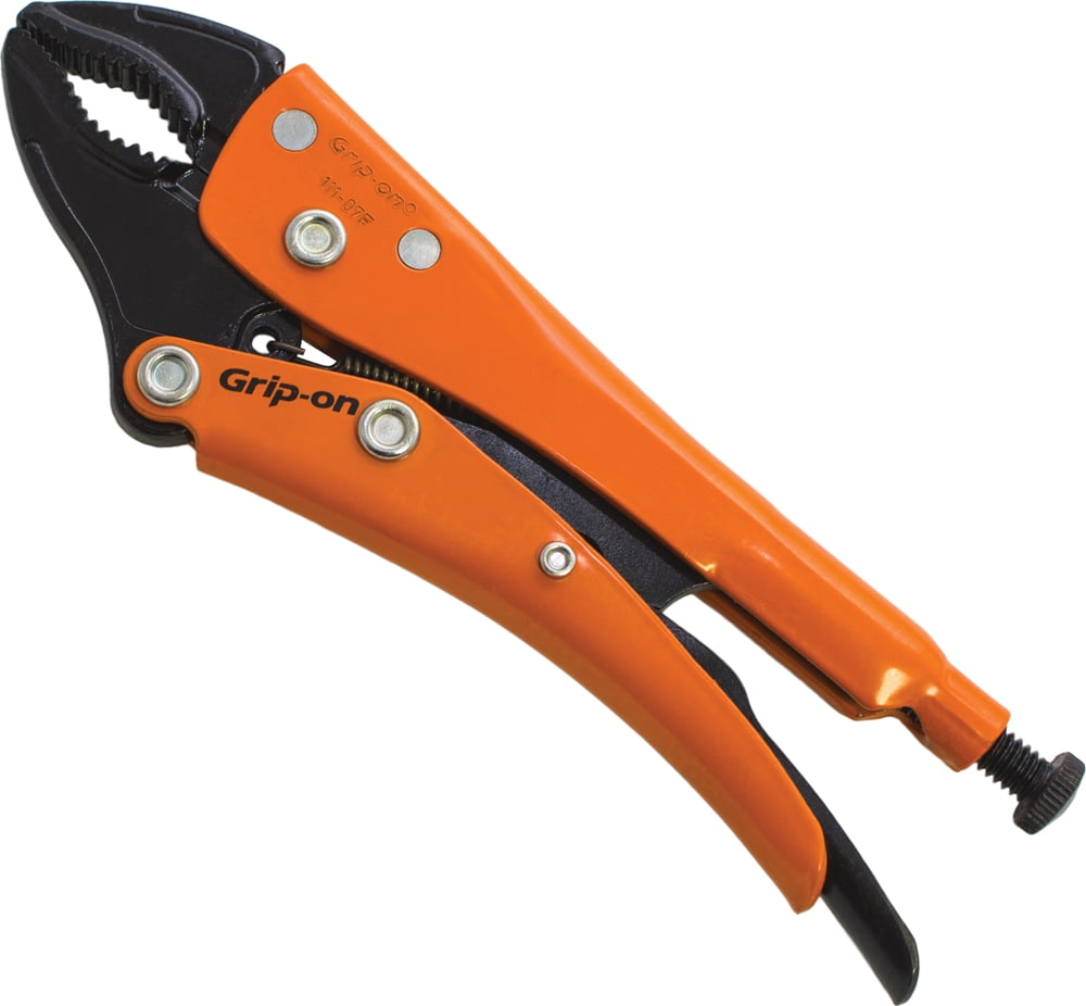 Grip-on GR11107 Universal Locking Curved Jaw Pliers - 7-Inch - Walmart.com