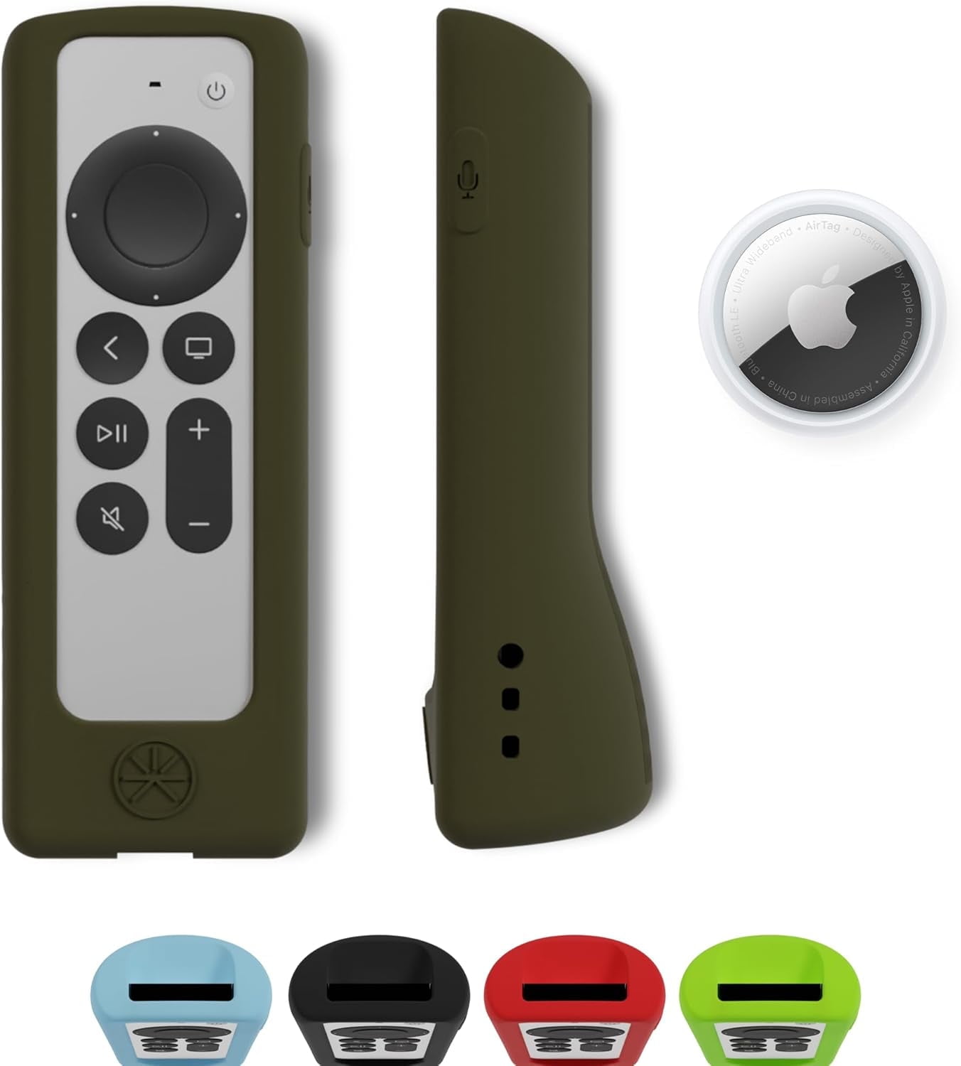 GripStand™ Apple TV Remote Case: Stand-Up Design, Enhanced Grip, Anti ...