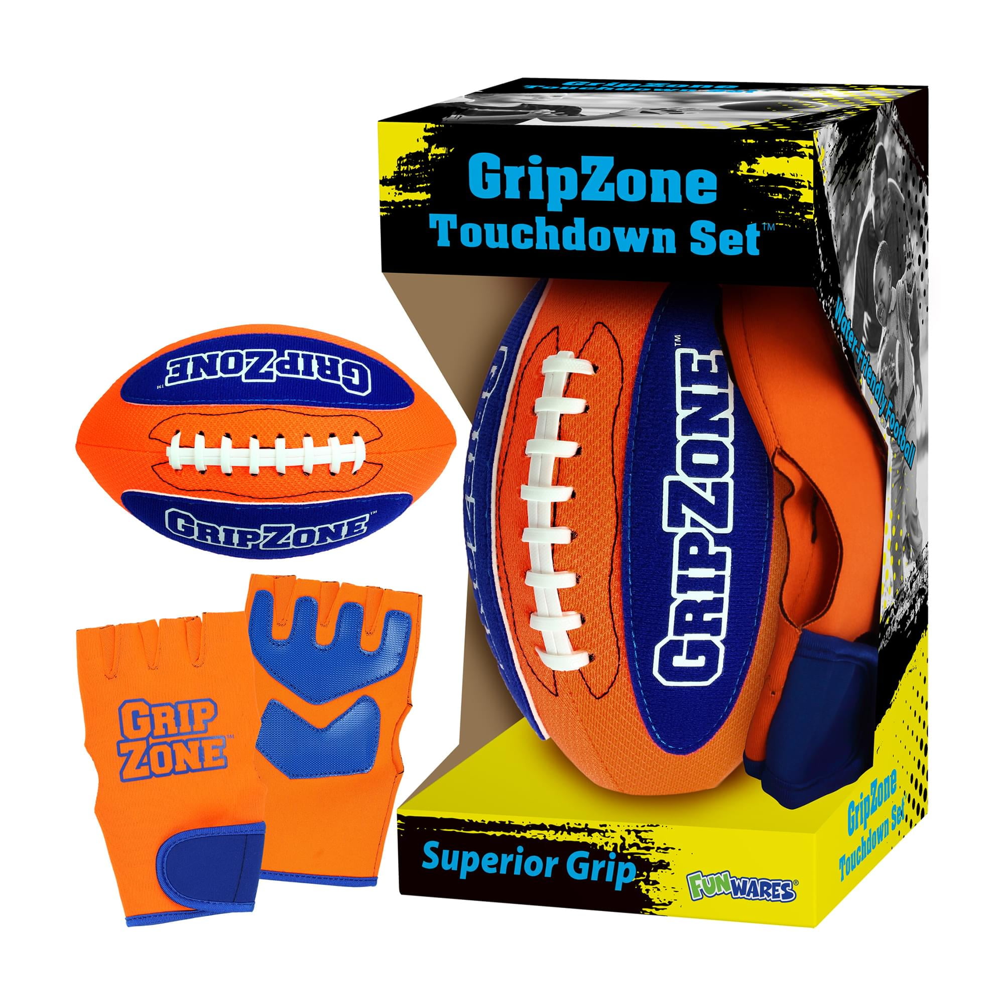 GripZone Waterproof Football Touchdown Set - Walmart.com