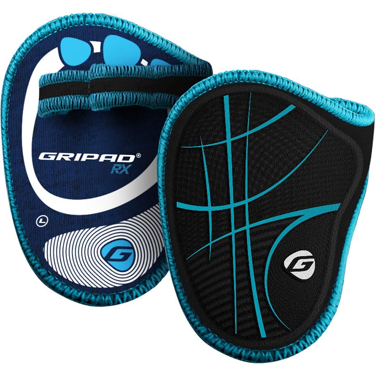Gripad Xfit Crossfit Workout Weight Lifting Gloves - Blue - Walmart.com