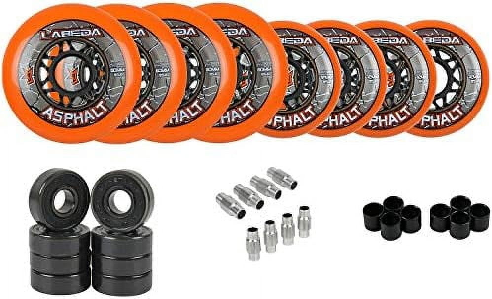 Gripper Asphalt Outdoor Inline Roller Hockey Wheels with Ceramic ...